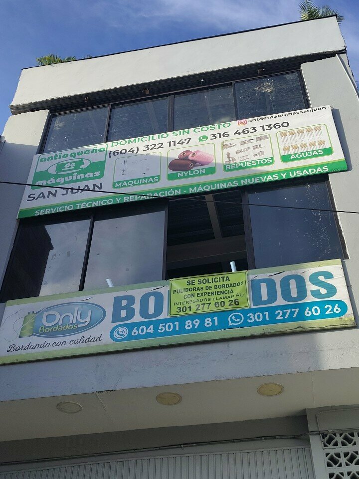 Dikiş ekipmanları Antioqueña de Máquinas, Medellin, foto
