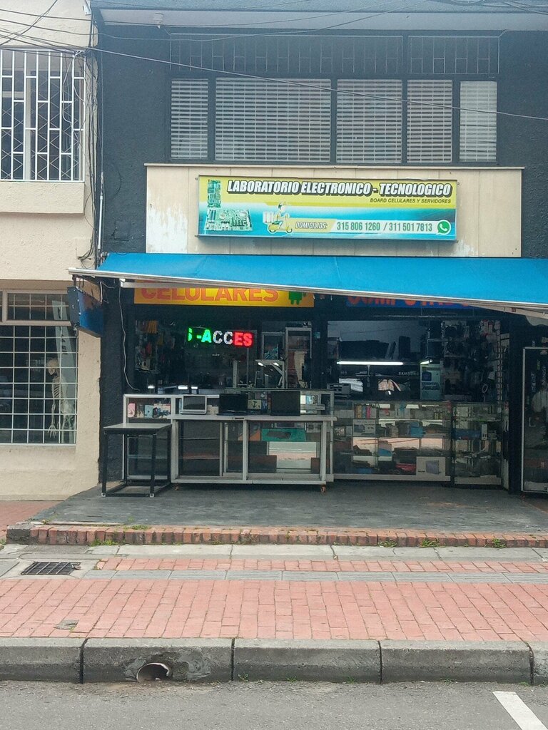 Bilgisayar mağazaları Laboratorio electrónico - tecnológico, Bogota, foto