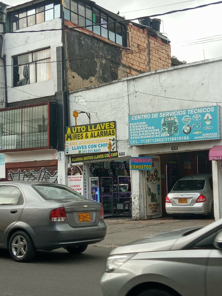 Metal eşya tamircileri Llaves Con Chip. Aire Acondicionado, Alarmas, Bogota, foto