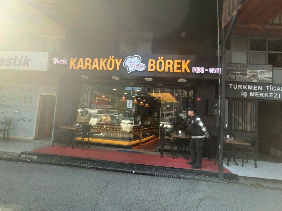 Fast food Tarihi Karaköy Börek Pide Cafe, İstanbul, foto