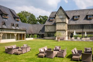 Les Manoirs de Tourgéville (Normandie, Departement Calvados, Arrondissement de Lisieux, Saint-Arnoult, Chemin de l'Orgueil), otel