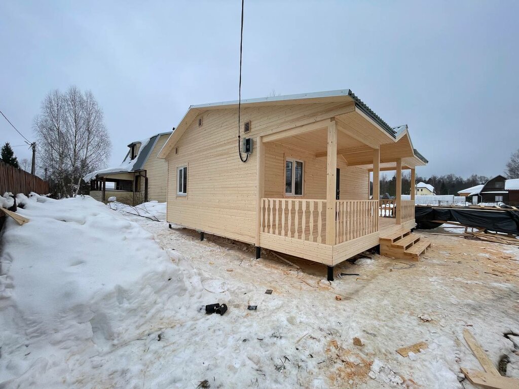 Yazlık ev inşaatı СтройДом, Dubna, foto