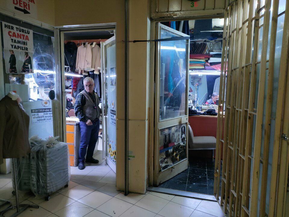 Deri atölyesi Bahar Deri, İstanbul, foto