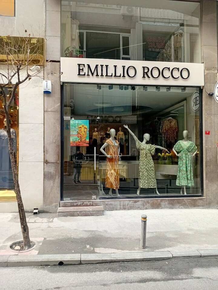 Giyim mağazası Emillio Rocco, İstanbul, foto