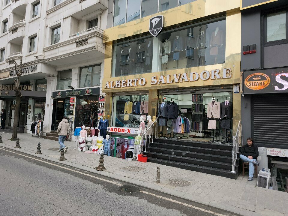 Giyim mağazası Alberto Salvadore, İstanbul, foto