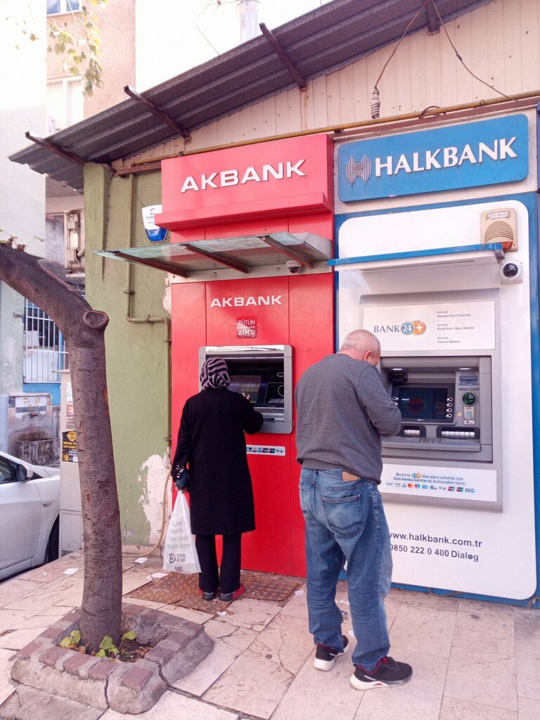 ATM'ler Akbank ATM, Bursa, foto
