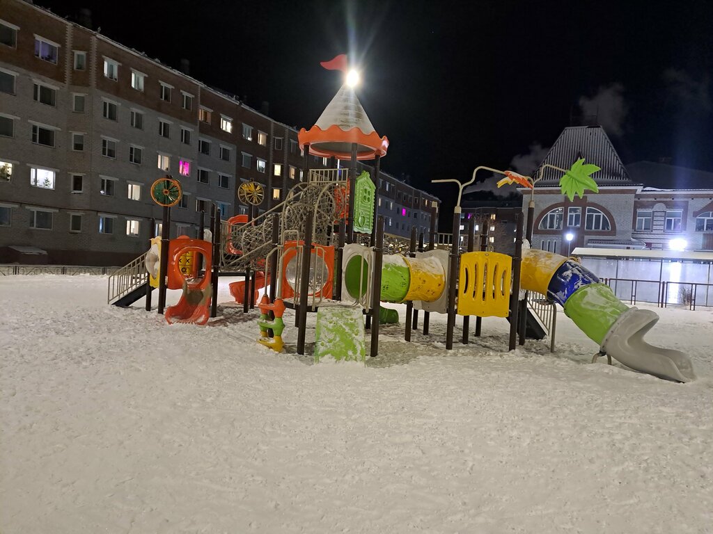 Oyun alanı Playground, Naryan‑Mar, foto
