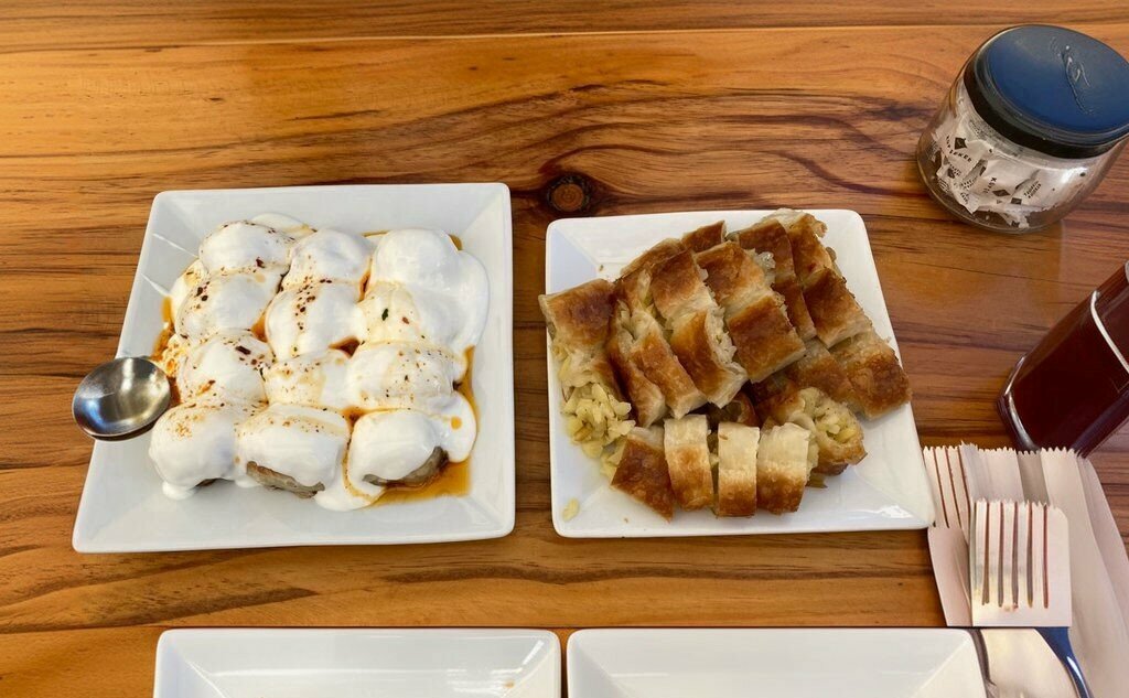 Kantin, yemekhane Rabuşa Börek Evi, Ayvalık, foto