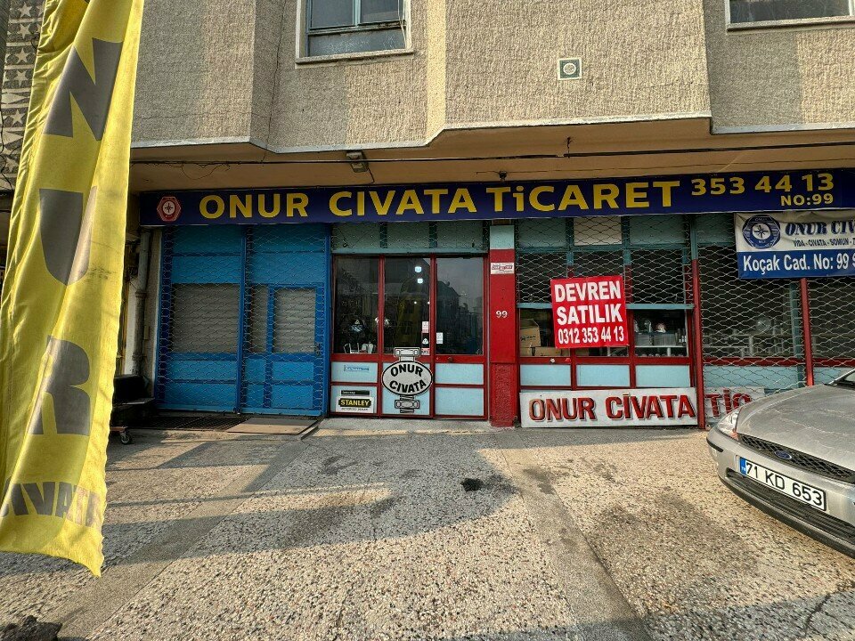 Montaj ekipmanları Onur Civata Ticaret, Ankara, foto