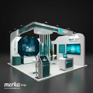 Sergi standları Merka Design, Dubai, foto