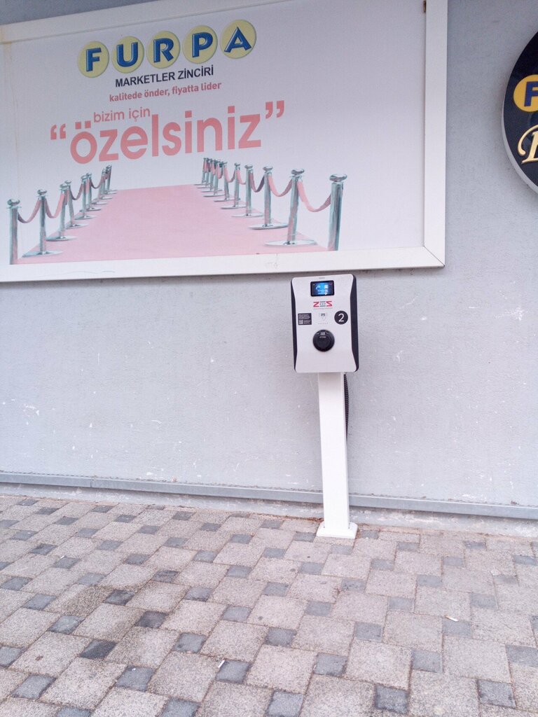Elektrikli oto şarj istasyonları Zes Elektrikli Şarj İstasyonu, Bursa, foto