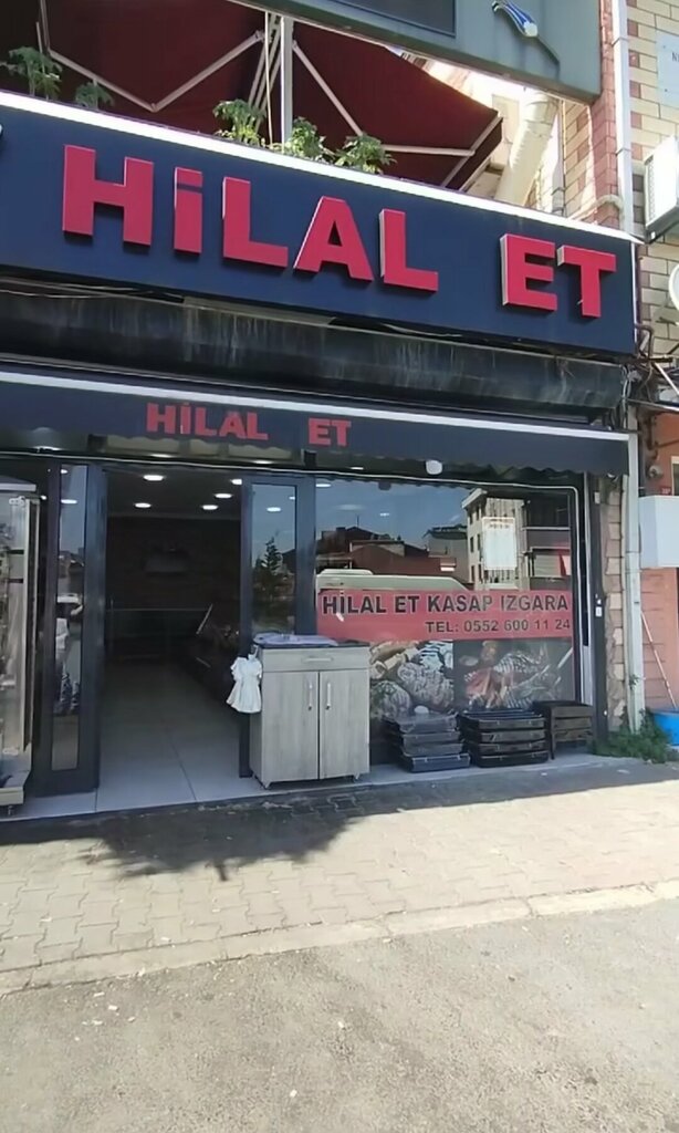 Kasap, şarküteri Hilal Et, İstanbul, foto