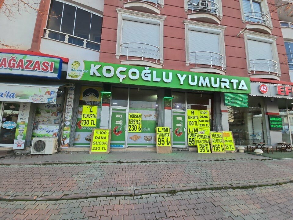 Süt ürünleri satış mağazaları Koçoğlu Yumurta, Konya, foto