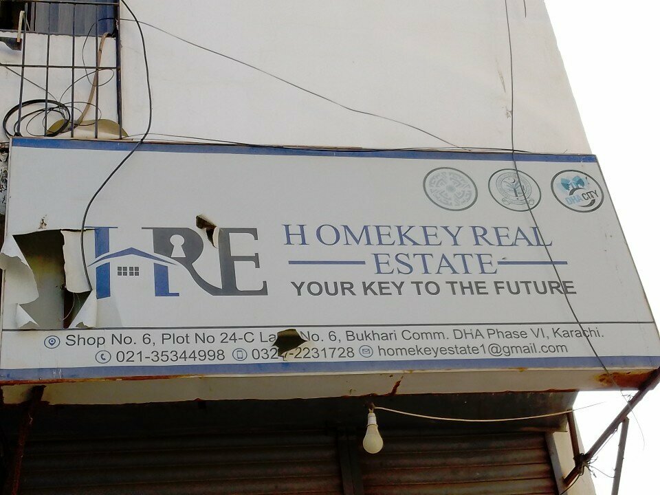 Emlak ofisi Hre, Karaçi, foto