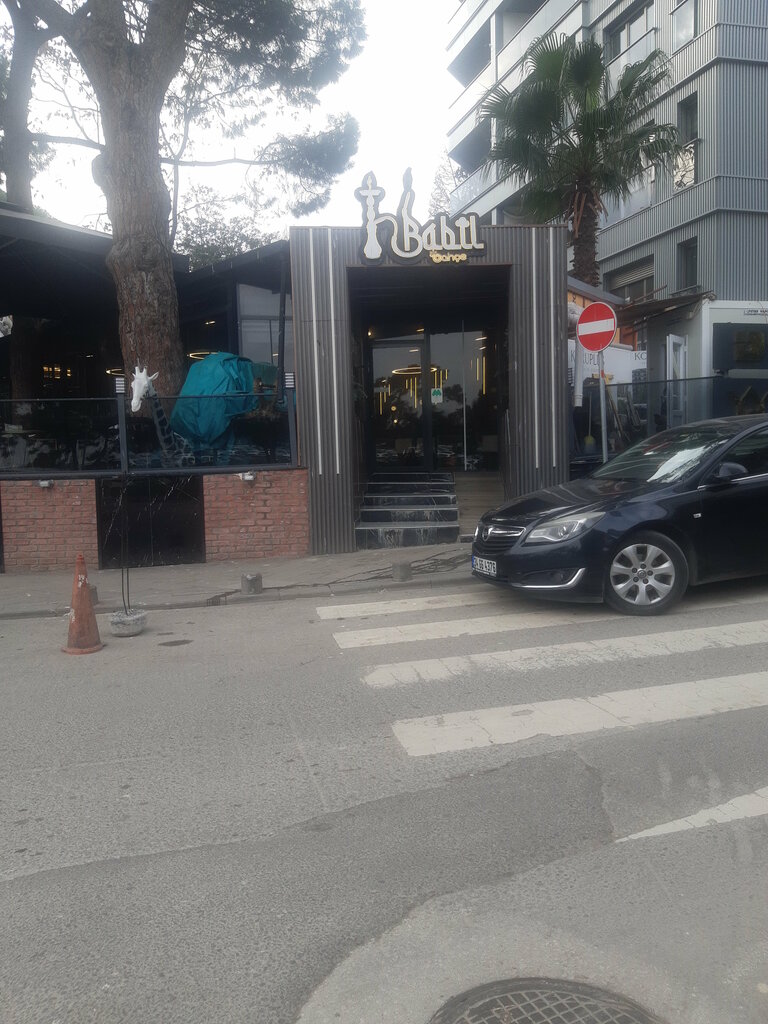 Kafe Babil bahçe, İstanbul, foto