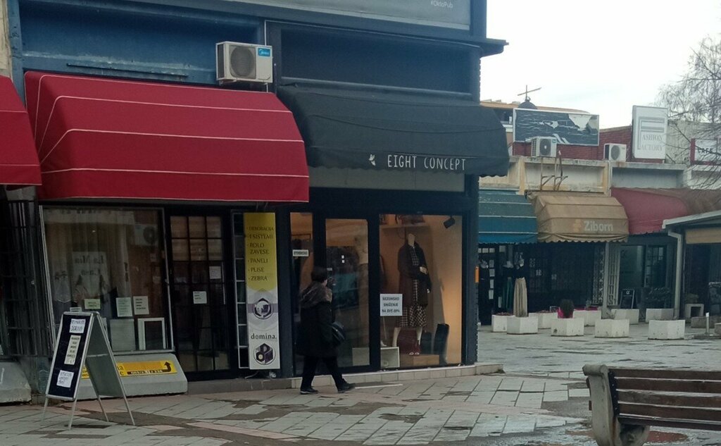 Giyim mağazası Eight, Belgrad, foto