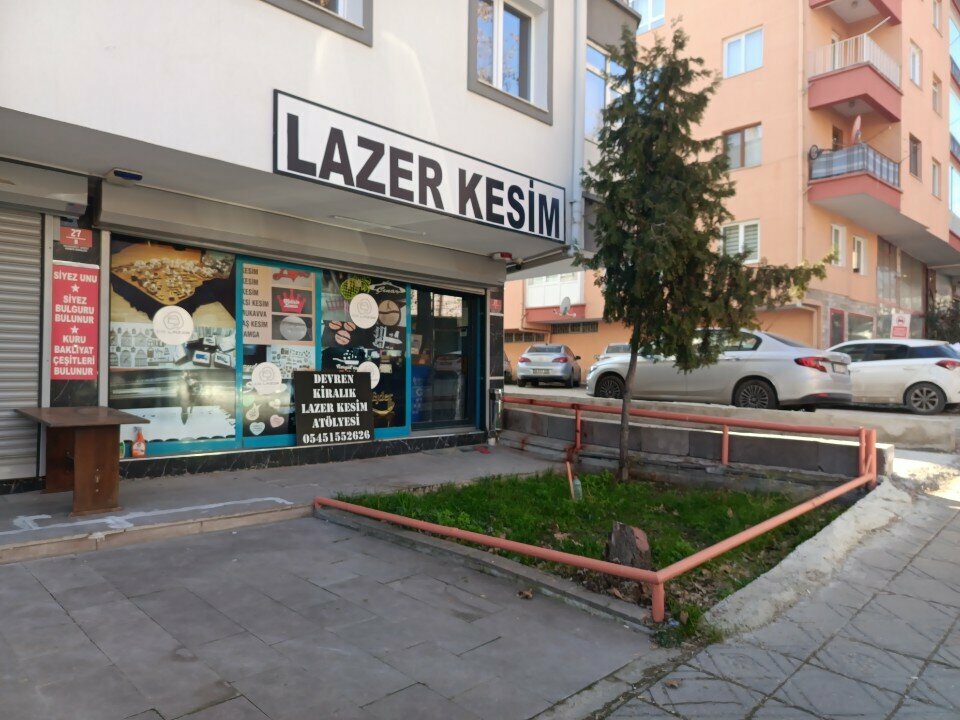 Lazer çalışmaları Co Lazer Kesim, Ankara, foto