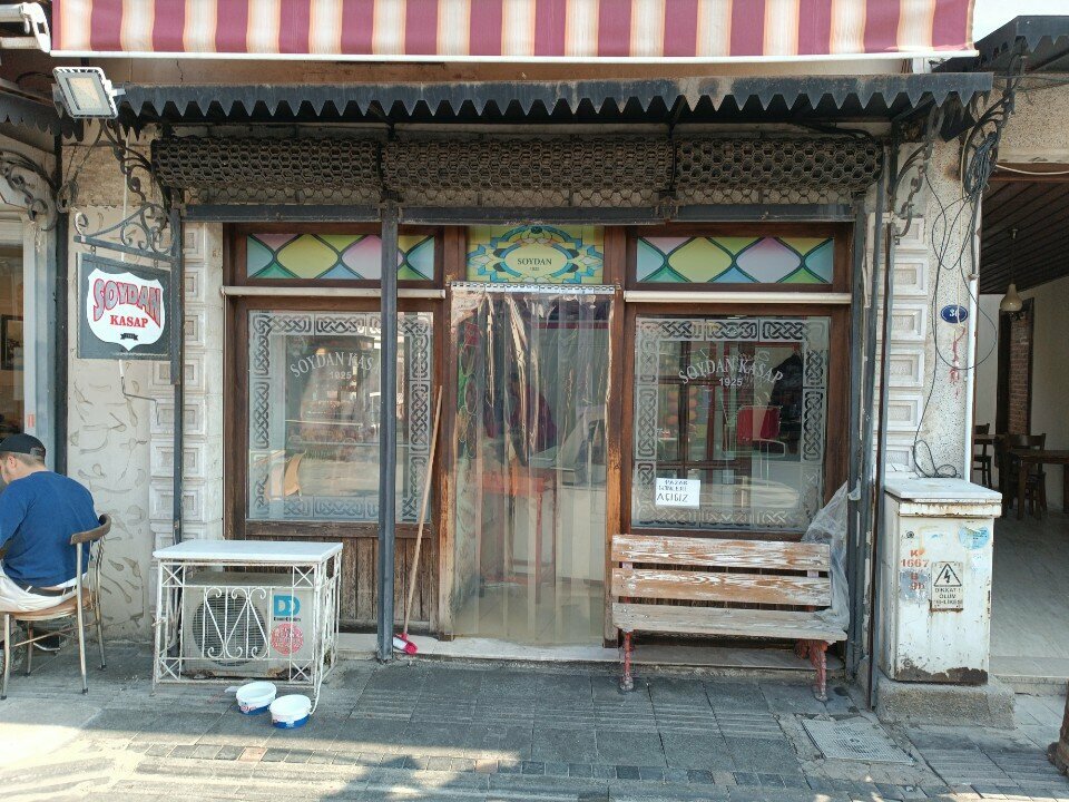 Kasap, şarküteri Soydan Kasap, İzmir, foto