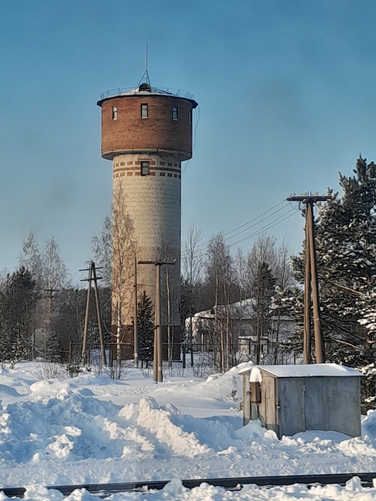 Turistik yerler Водонапорная башня, Hantı‑Mansi Özerk Okrugu, foto