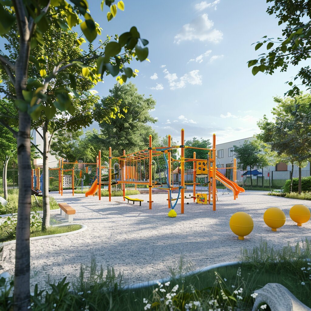 Çocuk oyun ekipmanları Unior Plus, Yaroslavl, foto