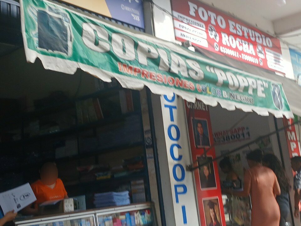 Fotokopi dükkanları Copias Poppe, Santa‑Krus, foto