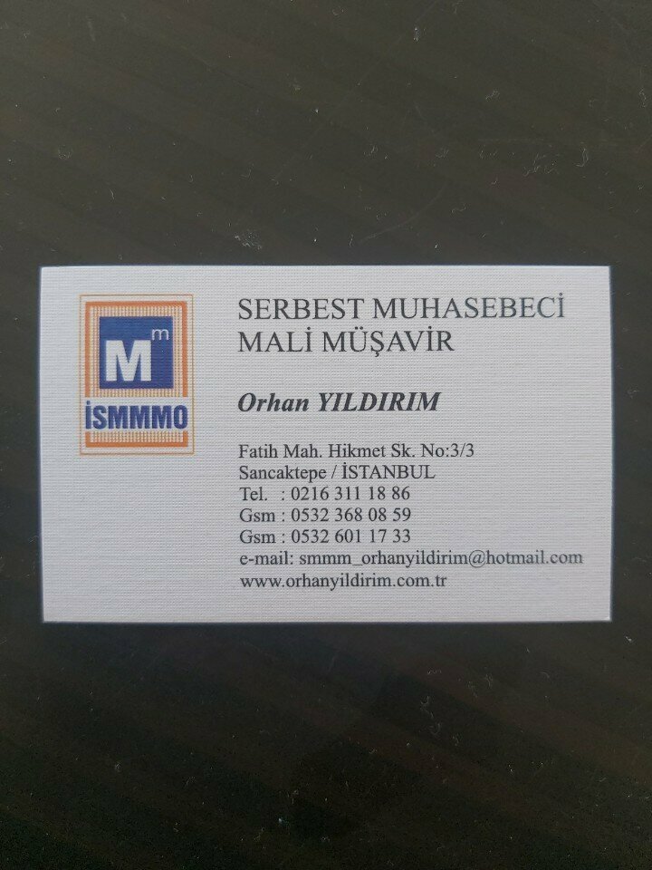 Mali denetleme şirketleri Mali Müşavir Orhan Yıldırım, İstanbul, foto