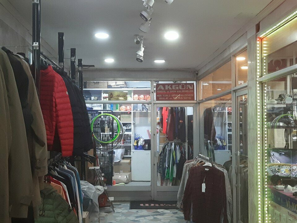 Spor giyim ve ayakkabı Akgün Tekstil, İstanbul, foto