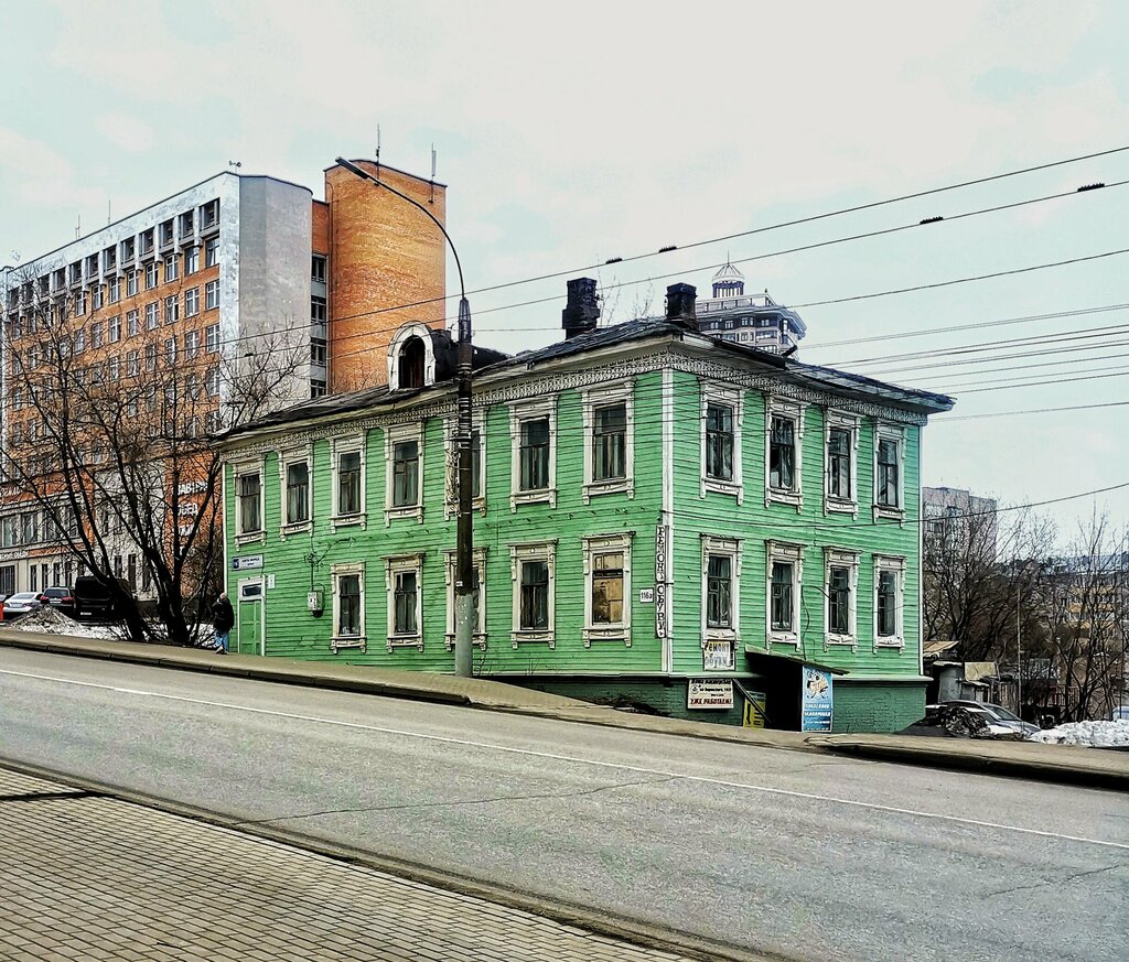 Turistik yerler Outbuilding of I. Kokin, Kirov, foto