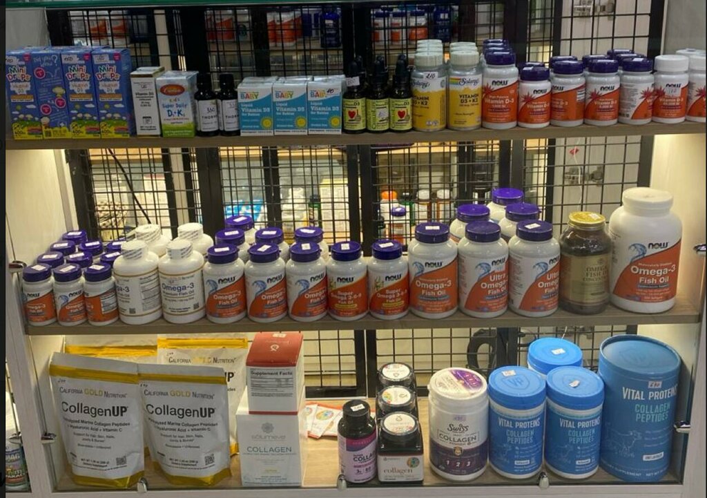 Besin takviyesi, aktariye VitaMart, Taşkent, foto