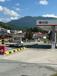 EKO (European route E65), benzin istasyonu  Mojkovac'tan