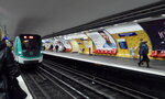 métro Charles de Gaulle – Étoile (Paris, 17e Arrondissement, Avenue de la Grande Armée), metro istasyonu  Paris'ten