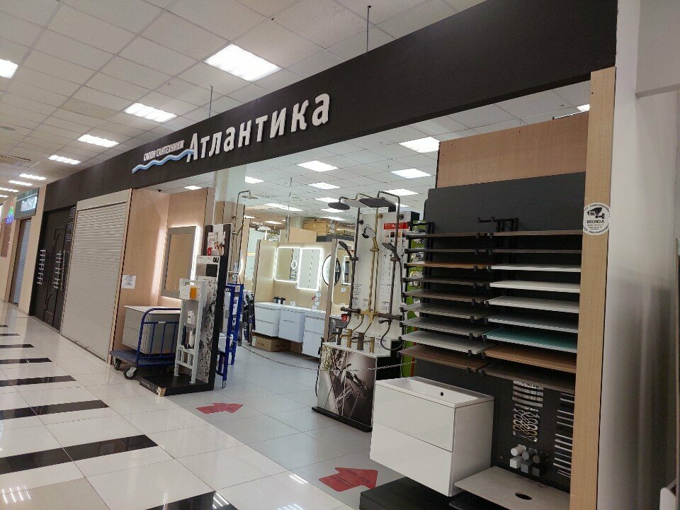 Banyo ve klozet mağazaları Atlantika, Novosibirsk, foto