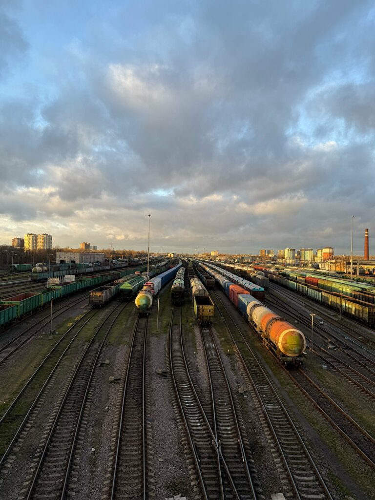 Yük istasyonu станция Санкт-Петербург-Сортировочный-Московский, Saint‑Petersburg, foto