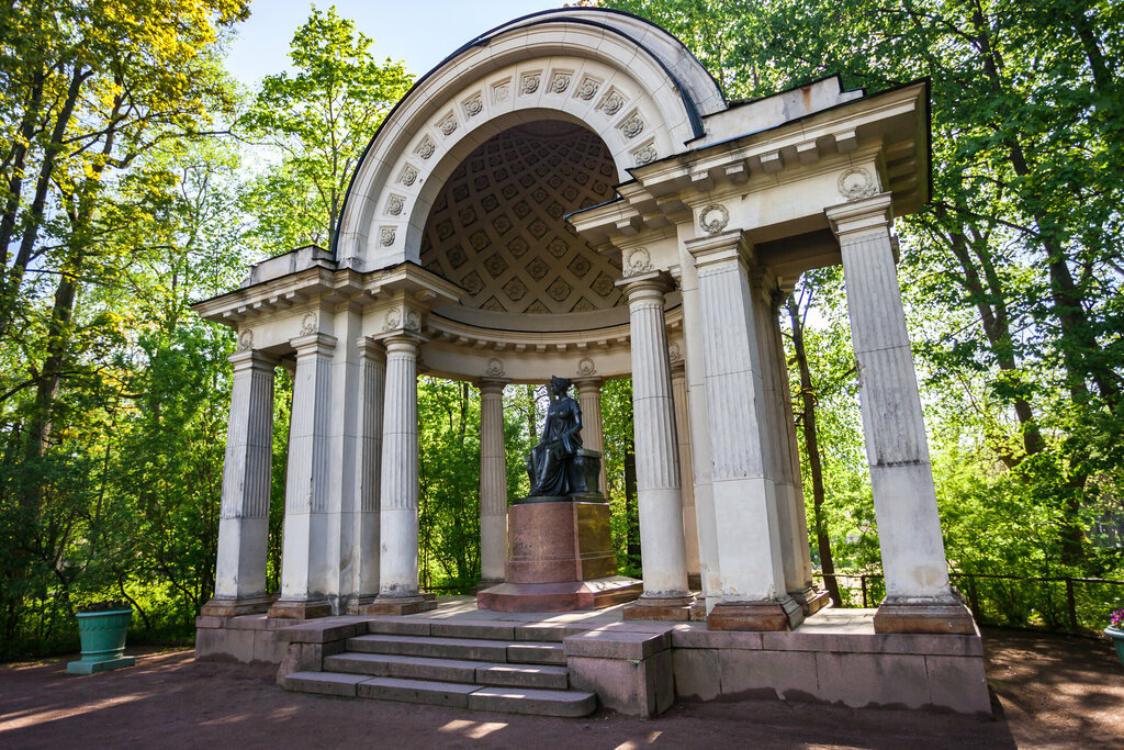 Turistik yerler Павильон Росси, Pavlovsk, foto