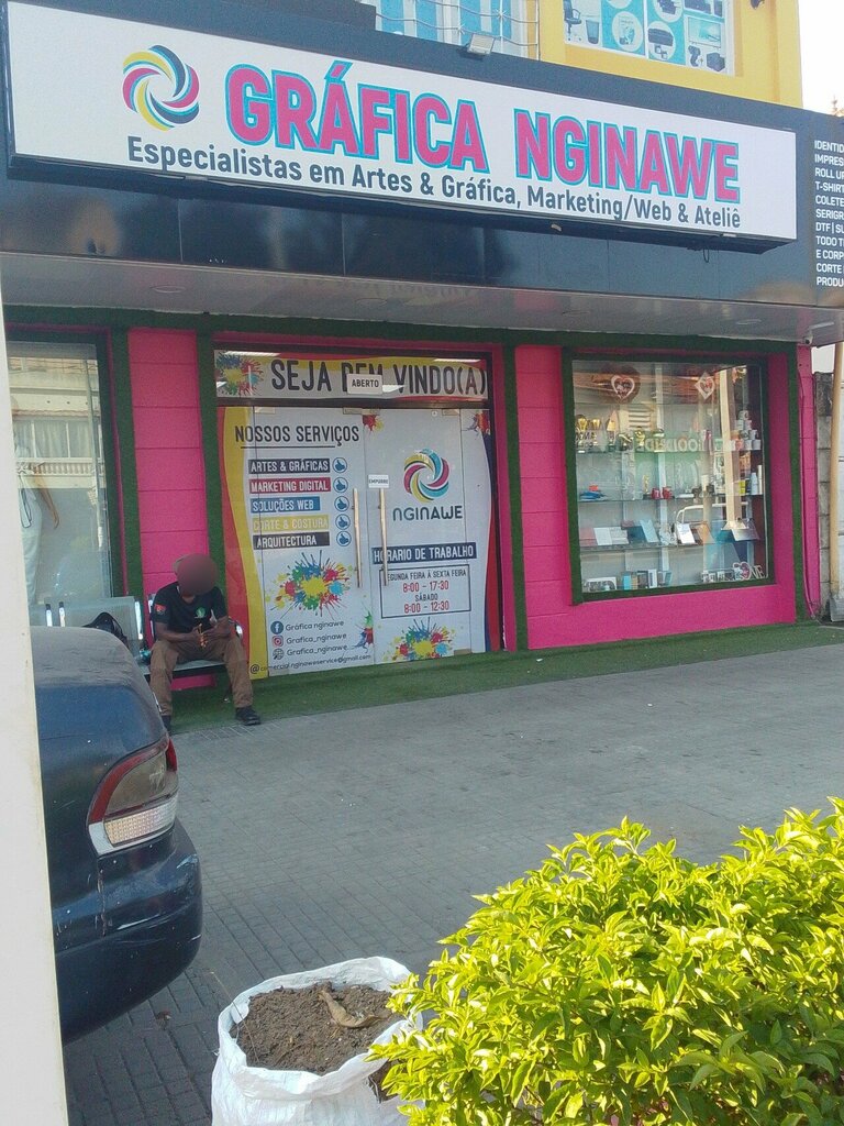 Grafik tasarımcılar Gráfica, Loanda, foto