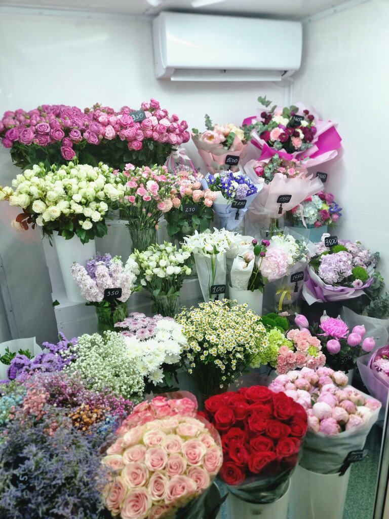 Çiçekçiler Цветы, Moskova, foto