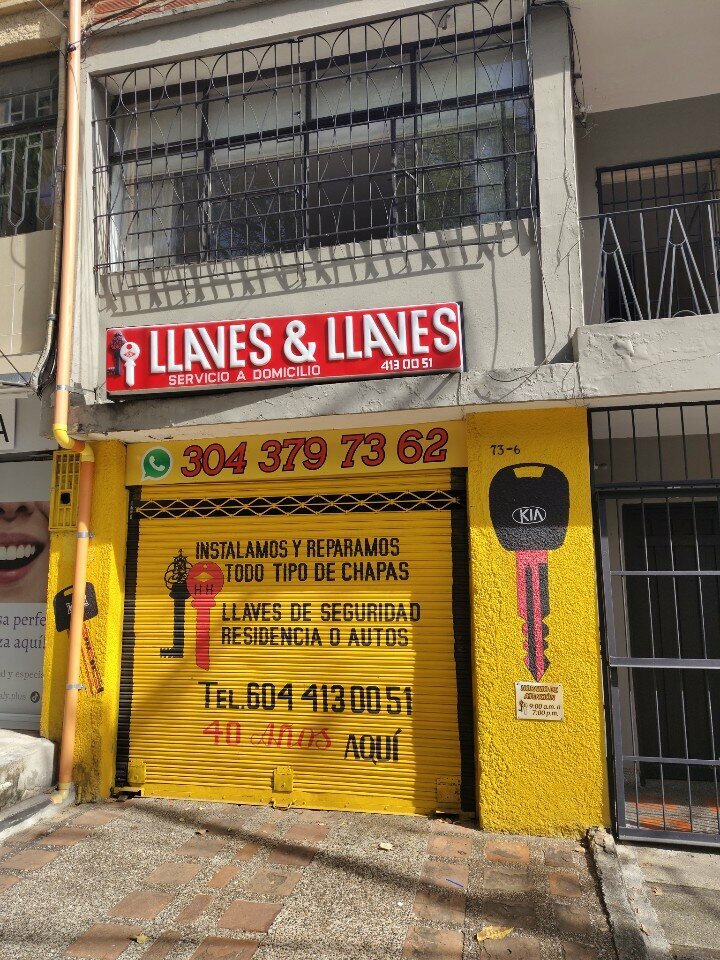 Anahtarların imalatı ve onarımı Keys and Keys, Medellin, foto