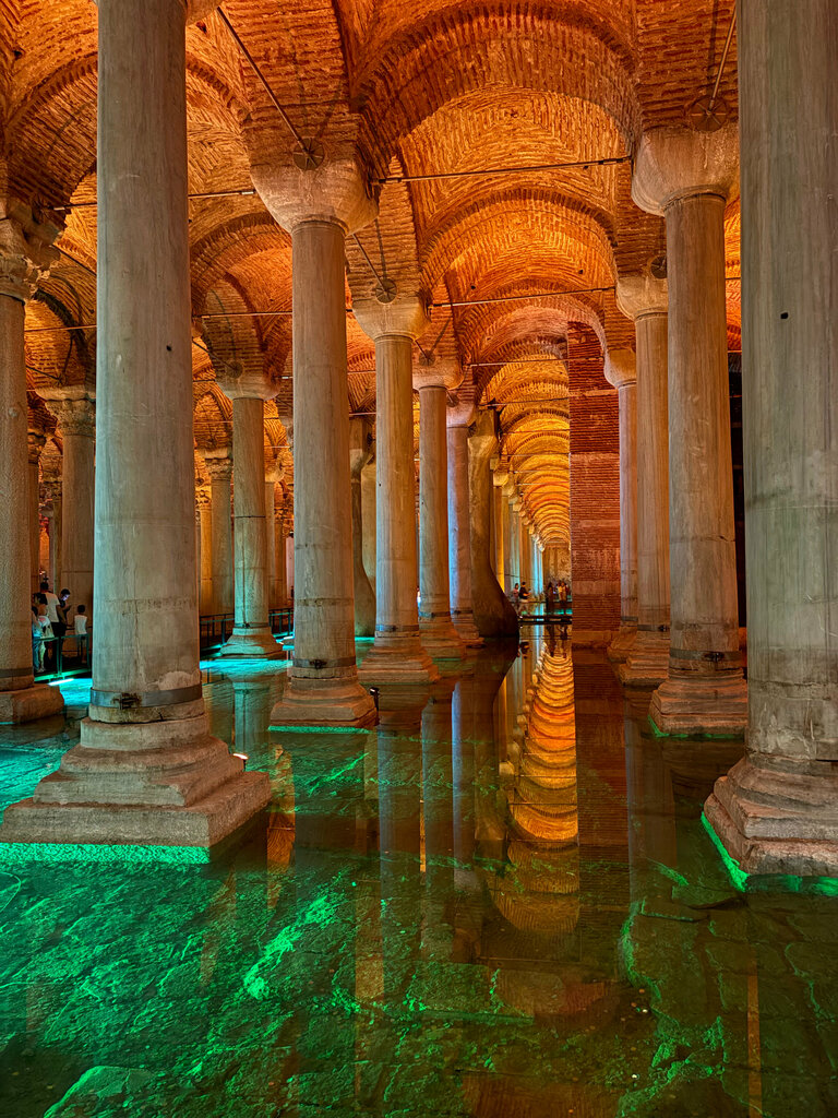 Müzeler ve sanat galerileri Basilica Cistern, İstanbul, foto