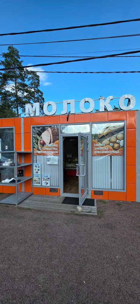 Süt ürünleri satış mağazaları Молоко, Saint‑Petersburg ve Leningradskaya oblastı, foto