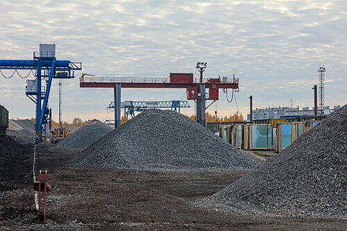 Demiryolu kargo Архангельская механизированная дистанция погрузочно - разгрузочных работ и коммерческих операций РЖД, Arhangelsk, foto