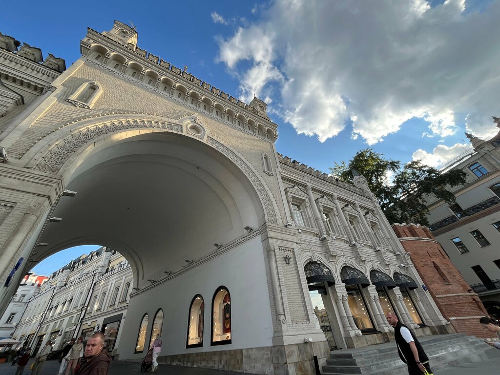 Turistik yerler Ансамбль Третьяковского проезда, Moskova, foto