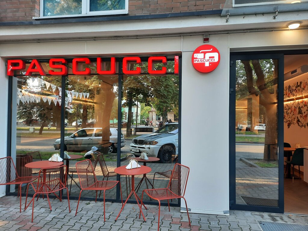 Kahve dükkanları Pascucci, Brest, foto