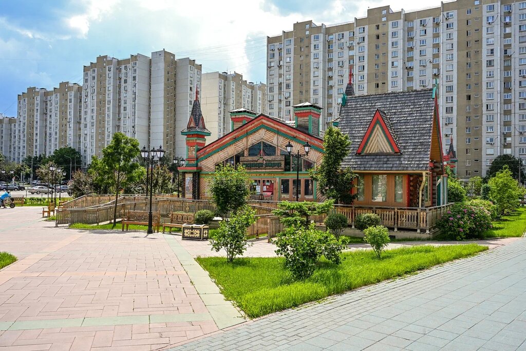 Gıda pazarı Interregional fair, Moskova, foto