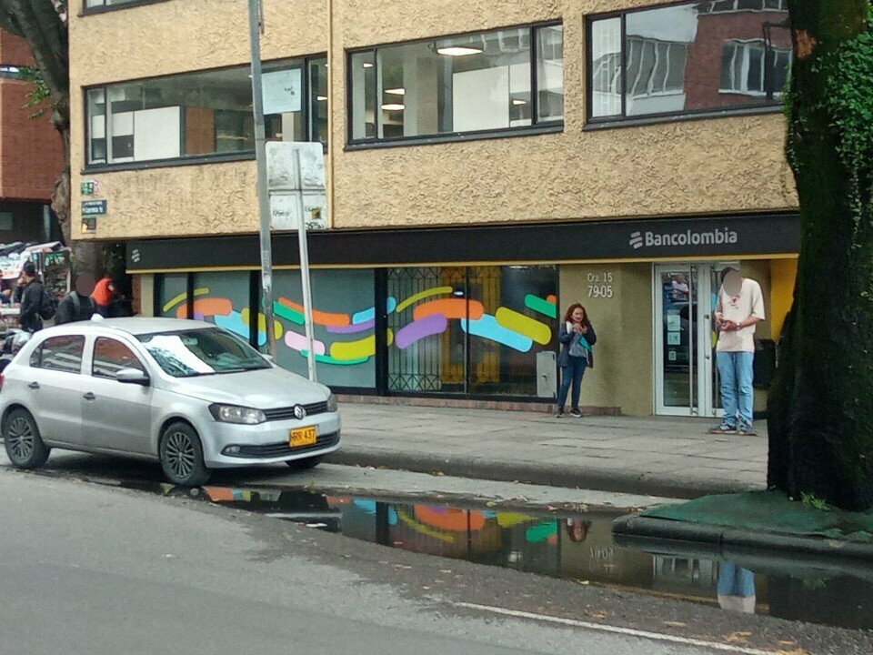 Ödeme acentesi Bancolombia, Bogota, foto