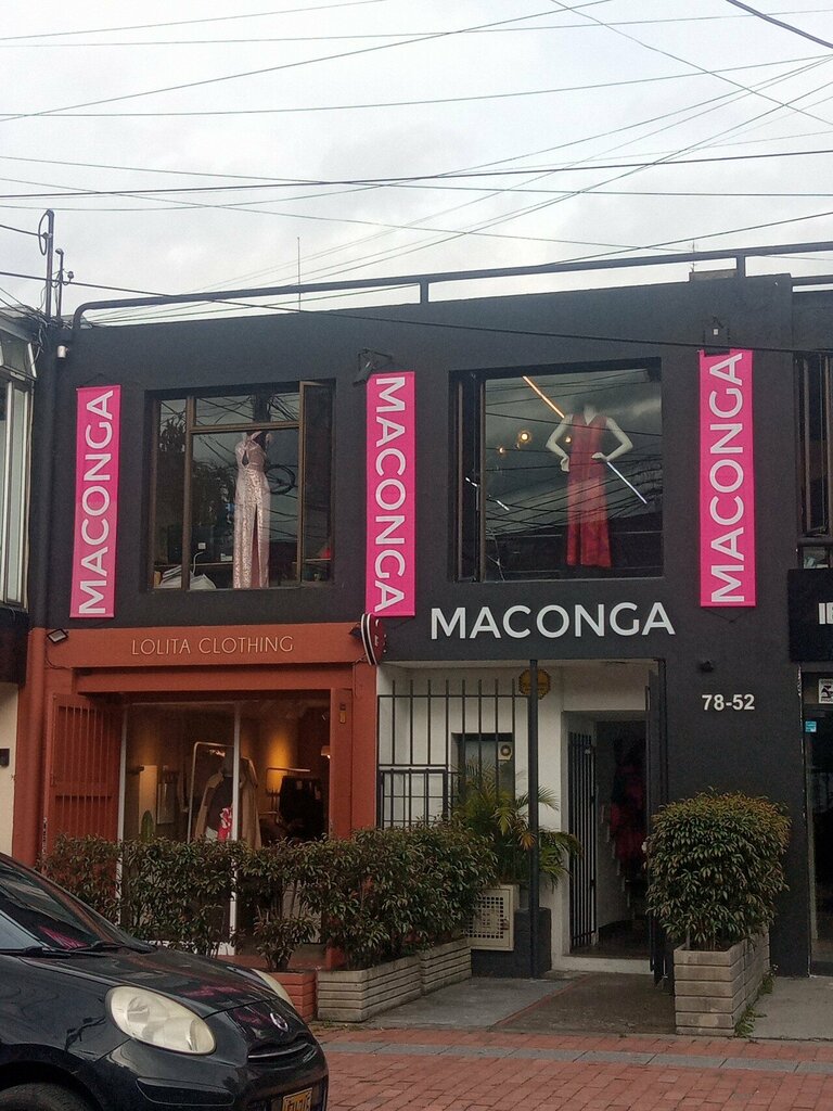 Dış giyim mağazası Maconga, Bogota, foto