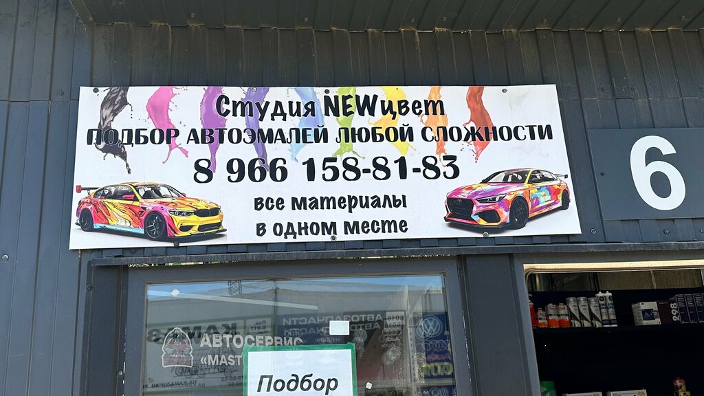 Otomobil boyaları NEWцвет, Moskova, foto