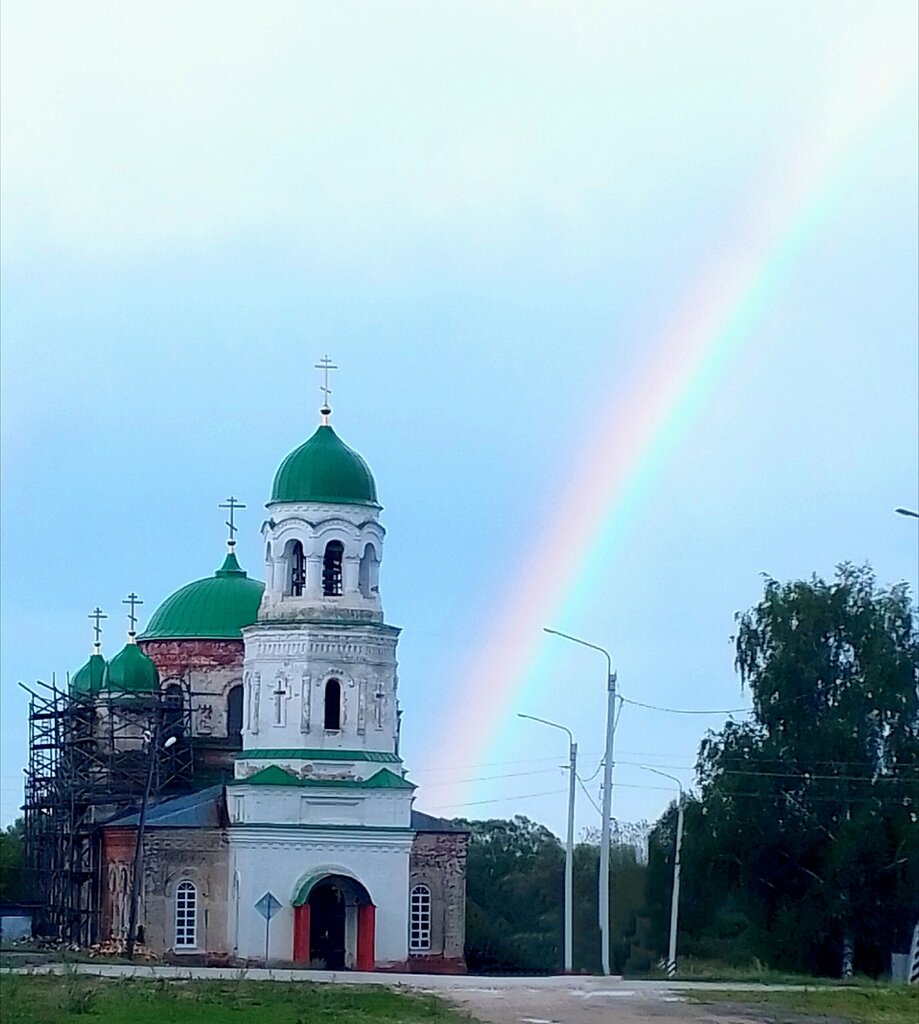 Ortodoks kiliseleri Tserkov Aleksandra Nevskogo V Lesnom Ardashevo, Mordovya, foto