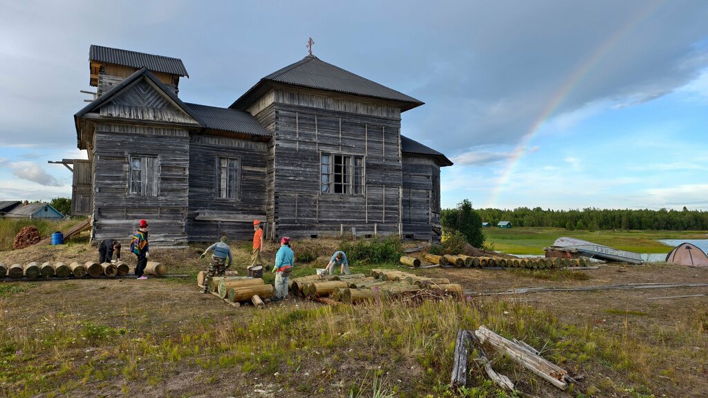 Ortodoks kiliseleri Церковь Сретения Господня, Arhangelskaya oblastı, foto