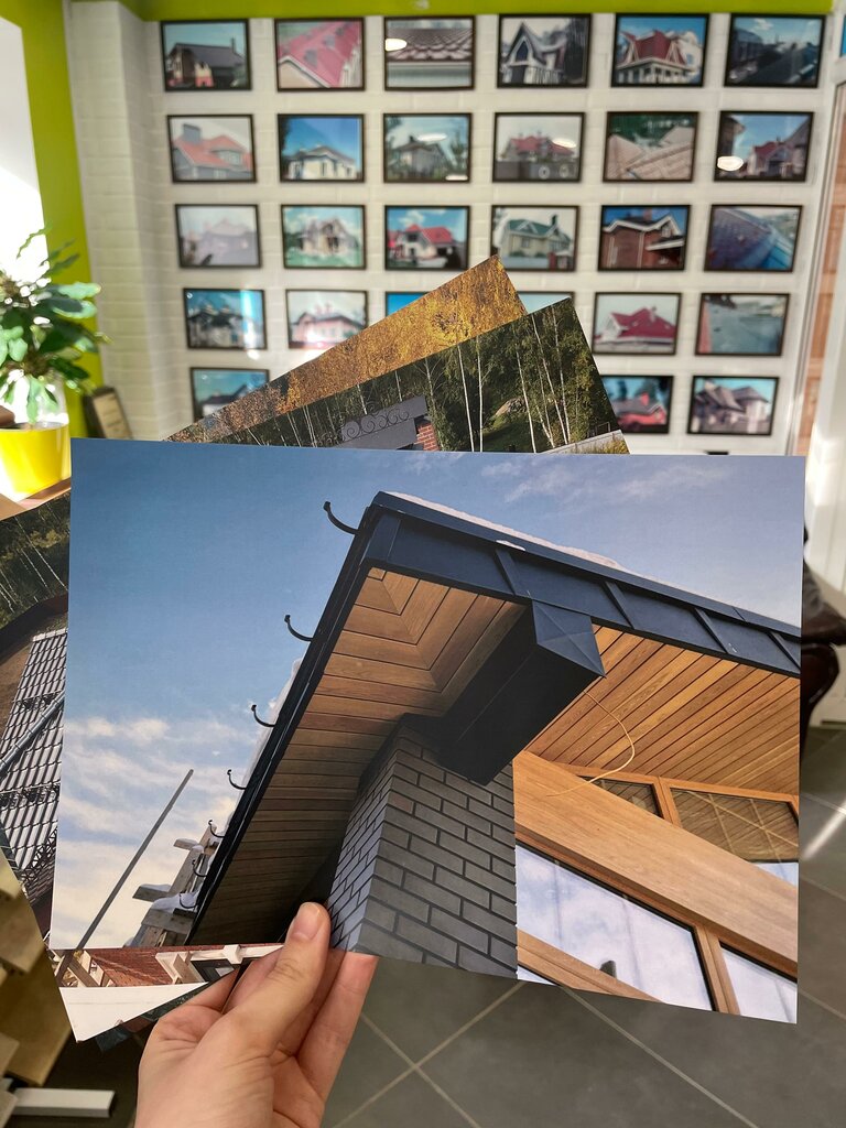 Çatı ve çatı materyalleri Master Krovli, Tula, foto