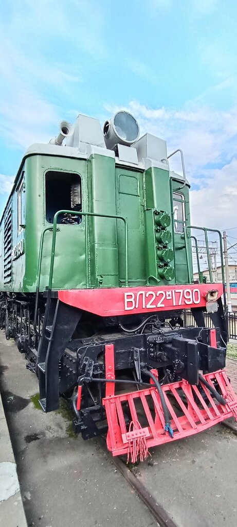 Teknoloji anıtı Электровоз ВЛ22М-1790, Çeliabinsk, foto